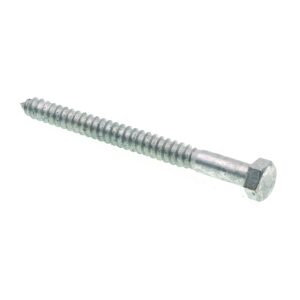 prime-line 9057168 hex lag screws, 1/2 in. x 6 in., a307 grade a hot dip galvanized steel (15 pack)