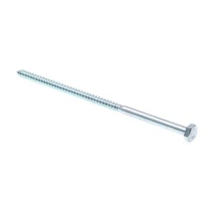 prime-line 9055422 hex lag screws, 1/4 in. x 6 in., a307 grade a zinc plated steel (100 pack)