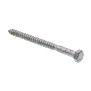 prime-line 9055859 hex lag screws, 5/16 in. x 4 in., a307 grade a hot dip galvanized (50 pack)