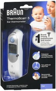 braun irt6500us thermoscan® 5 ear thermometer