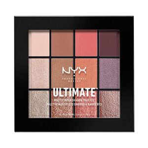 nyx professional makeup ultimate multi-finish shadow palette, eyeshadow palette - sugar high