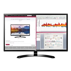 lg 32ma70hy-p 32-inch full hd ips monitor with display port and hdmi inputs