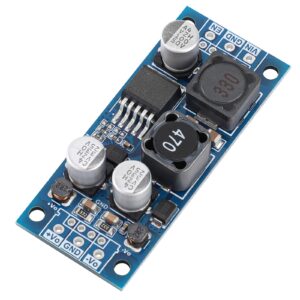 drok micro boost voltage converter dc 4.8-35v to dc ±15v positive negative dual output module 660ma power regulator step up volts transformer board for op-amps