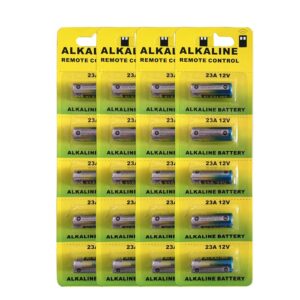 20pcs/4pack 23a 12v alkaline primary dry batteries 21/23 23ga a23 a-23 gp23a rv08