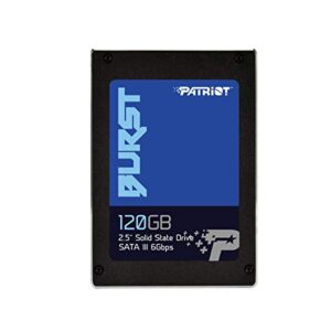 patriot memory burst ssd 120gb sata iii internal solid state drive 2.5" - pbu120gs25ssdr