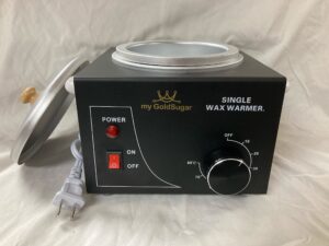 my gold sugar warmer - sugar wax pot - sugaring heater - sugar pot