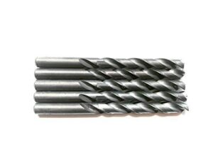 5pcs 1/2" black oxide twist drill bits