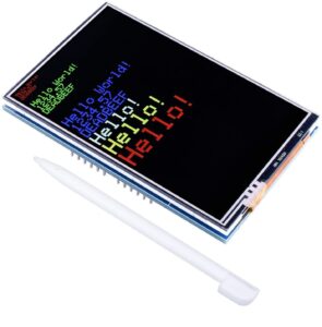 kuman 3.5 inch tft touch screen with sd card socket compatible for arduino mega2560 board sc3a-1