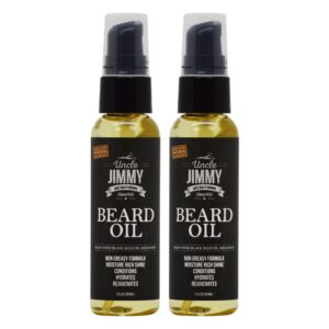 uncle jimmy beard oil 2oz"pack of 2"