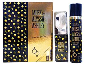 alyssa ashley musk perfume for women gift set