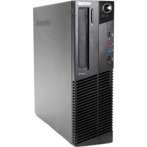 2017 lenovo thinkcentre m73 sff small form factor business desktop computer, intel quad-core i3-4130 3.4ghz, 8gb ram, 500gb hdd, usb 3.0, dvd, wifi, windows 10 professional (renewed)