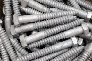 (10) galvanized hex head 3/4 x 6 lag bolts wood screws