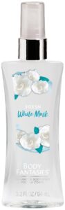 body fantasies signature fragrance body spray ~ fresh white musk ~ travel size 3.2oz (quantity 1)