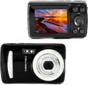 frenzydeals 16mp digital camera for stunning photos & videos,for sharp images,great zoom with 2.4" screen and usb cable