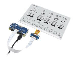 7.5 inch e-ink display e-paper hat resolution 800×480 spi interface for raspberry pi 3 2 zero w wh jetson nano arduino @xygstudy