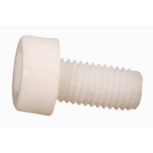 #4-40 x 7/8" nylon socket head cap screw, 40 pk.