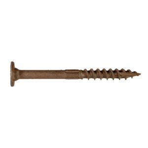 simpson strong-tie sdws16212q strong-drive sdws framing screw — 0.160 in. x 2-1/2 in. t25, quik guard, tan (1000-qty)