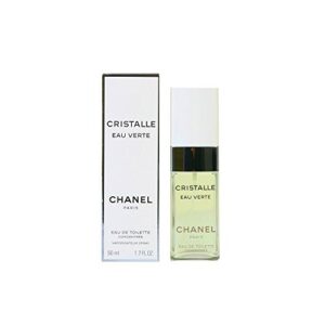 chánel cristálle eáu vérte perfumé for women 3.4 oz eau de toilette concentree spray