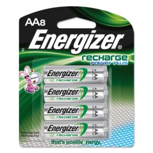 .... nimh rechargeable batteries, aa, 8 batteries/pack