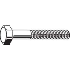 1/2"-13 x 8-1/2" grade 8 plain hex head cap screw, 5 pk.