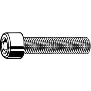 #4-40 x 3/16" 18-8 stainless steel socket head cap screw, 100 pk.