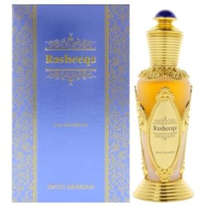 swiss arabian rasheeqa - luxury, long lasting eau de parfum - seductive arabian perfumes for women - luxurious fragrances of arabia - 1.7 oz