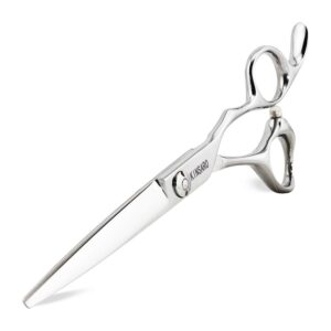 6" professional hair scissors cutting shears 440c hair cutting scissors haircut scissors sharp barber scissors barber shears convex edge kinsaro