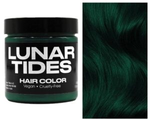 lunar tides semi-permanent hair color (43 colors) (juniper green)