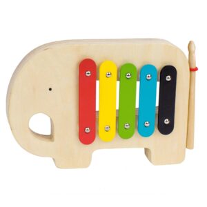 petit collage musical jumbo wooden xylophone