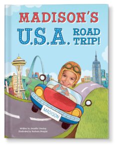 usa road trip - personalized children's story - i see me! (hardcover)