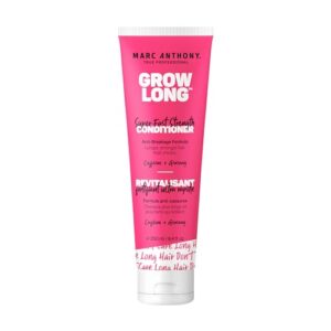 marc anthony strengthening conditioner, grow long - anti-frizz, anti-breakage & nourishing formula for split ends, & hair growth - biotin, vitamin e, caffeine & ginseng for dry & damaged hair