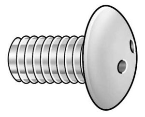 #8-32 x 3/4" truss head span headner tamper resistant screw, 10 pk.