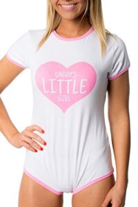 littletude daddy's little girl abdl onesie - l