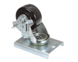 traulsen 348-10010-01 caster with channel with brake, 4"