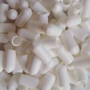 yeji 100 pcs 1/4" white screw thread protectors