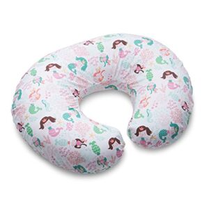 boppy original pillow cover, mermaids, cotton blend fabric with allover fashion, fits all boppy nursing pillows and positioners