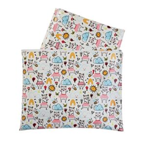 sugarbooger jumbo floor splat mat, clementine