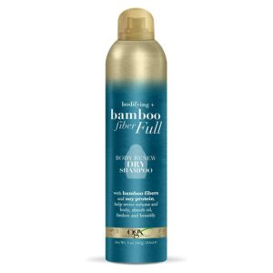 ogx bodifying + bamboo fiber-full body renew dry shampoo, 5 ounce (64036)