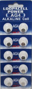 (10) ag4 lr66 sr66 377 177 376 lr626 sr626 626a battery