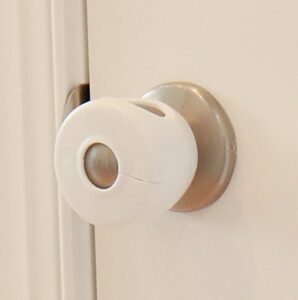 door knob covers - 2 pack - child safety cover - child proof doors - jool baby