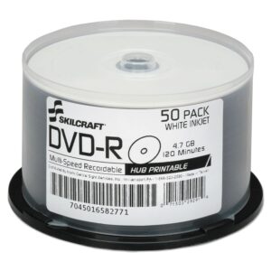 7045016582771, inkjet printable dvd-r, 50/pack