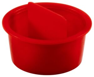 caplugs cpt-16 cpt series – plastic center pull-tab tapered plug, 20 pack, red ld-pe, cap od 1.62" x plug id 1.465" hole protection, leak prevention, masking, painting, powder coating (zcpt16q1)