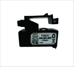 fanuc a98l-0031-0028, a02b-0323-k102 single cell 3v in cartridge battery replacement