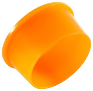 caplugs zez1541ah1 plastic npt plug. ezp-154, pe-ld, cap od .50" plug id .787", orange (pack of 100)