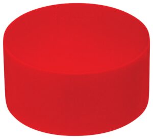 caplugs z2241ak1 plastic sleeve cap for tube ends. sc-224, pe-ld, cap id 1.125" length .88", red (pack of 30)