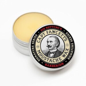 captain fawcett barberism mustache wax 15ml