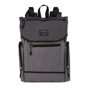 eddie bauer back pack diaper bag, laminate grey