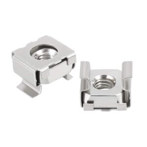 uxcell 35 pack, m5 cage nut, 304 stainless steel for server shelf cabinet