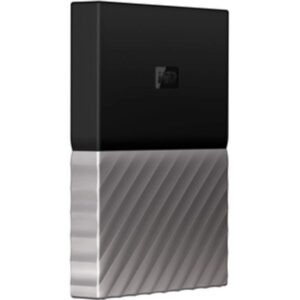 wd 2tb my passport ultra portable external hard drive - usb 3.0 - black-gray - wdbtlg0020bgy-wesn (old generation)