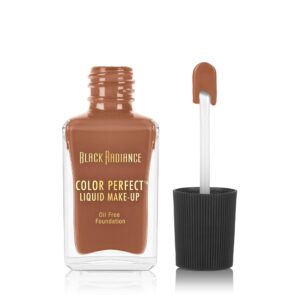 black radiance color perfect liquid make-up, pecan, 1 fluid ounce